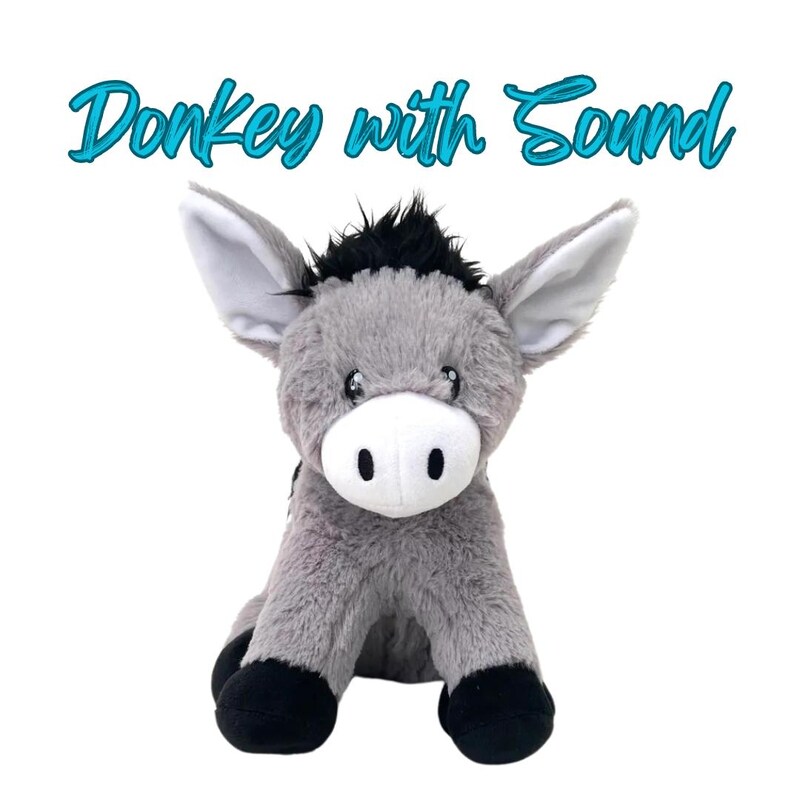 Stuffed Donkey - Etsy