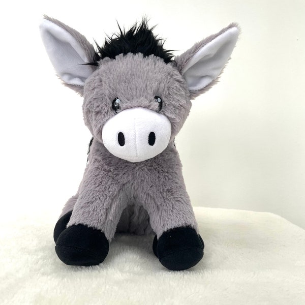 Stuffed Donkey - Etsy