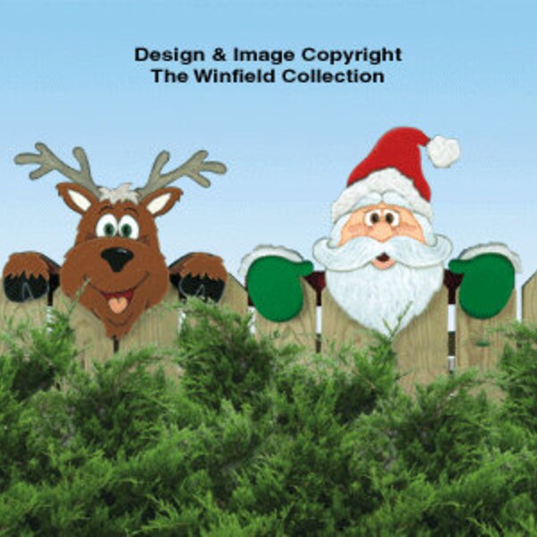 Grinch Fence Peeker - Etsy