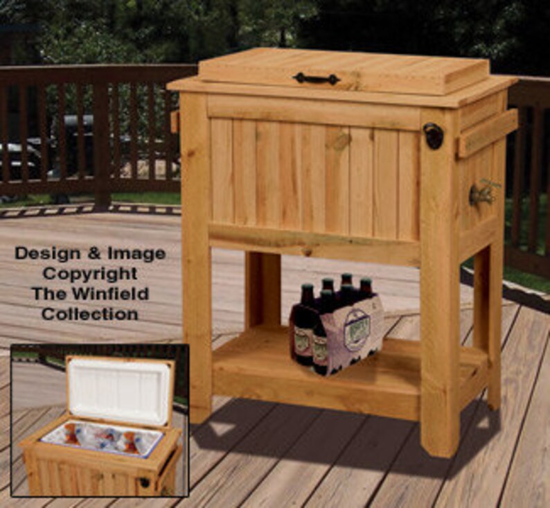 Patterns Only Cowboy Cooler Plan - Etsy