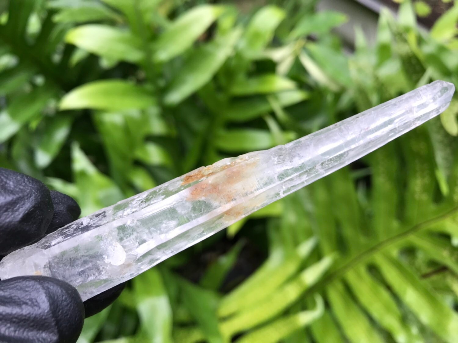 Laser Quartz Crystal From Brazil With Interesting Etchings - Etsy