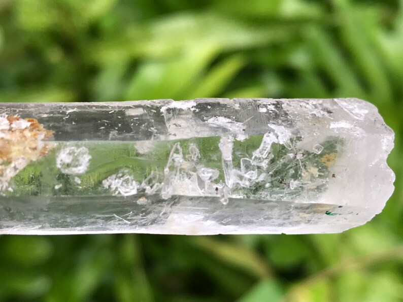 Laser Quartz Crystal From Brazil With Interesting Etchings - Etsy