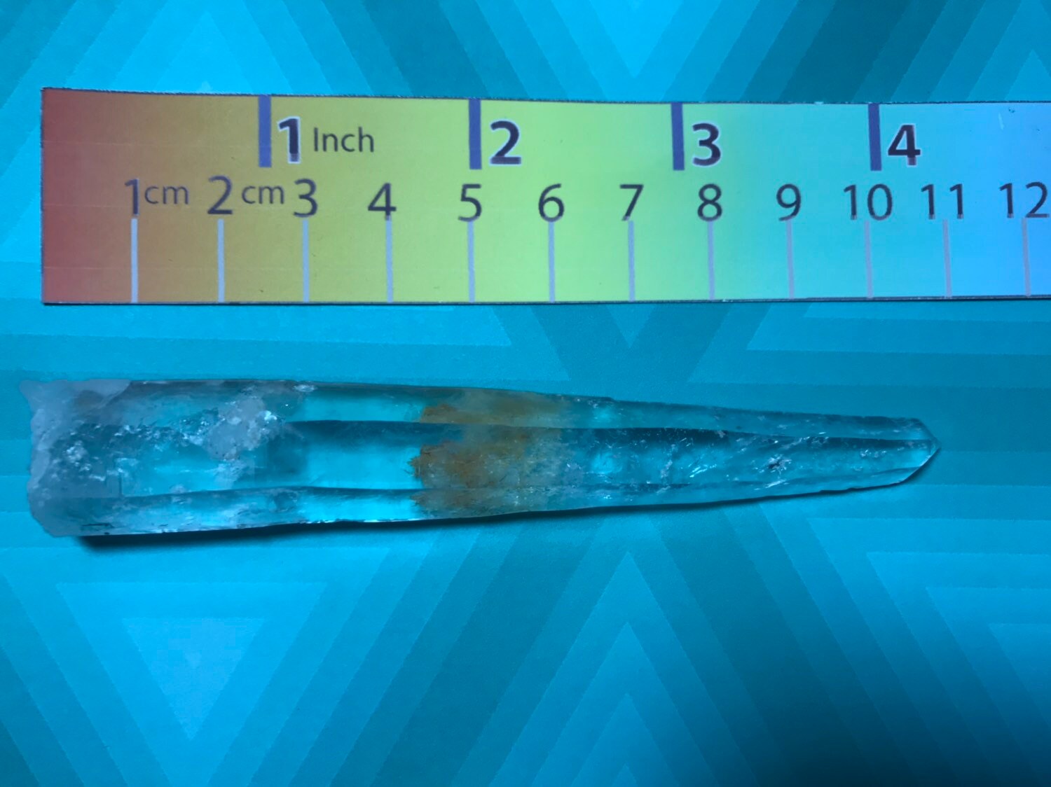 Laser Quartz Crystal From Brazil With Interesting Etchings - Etsy
