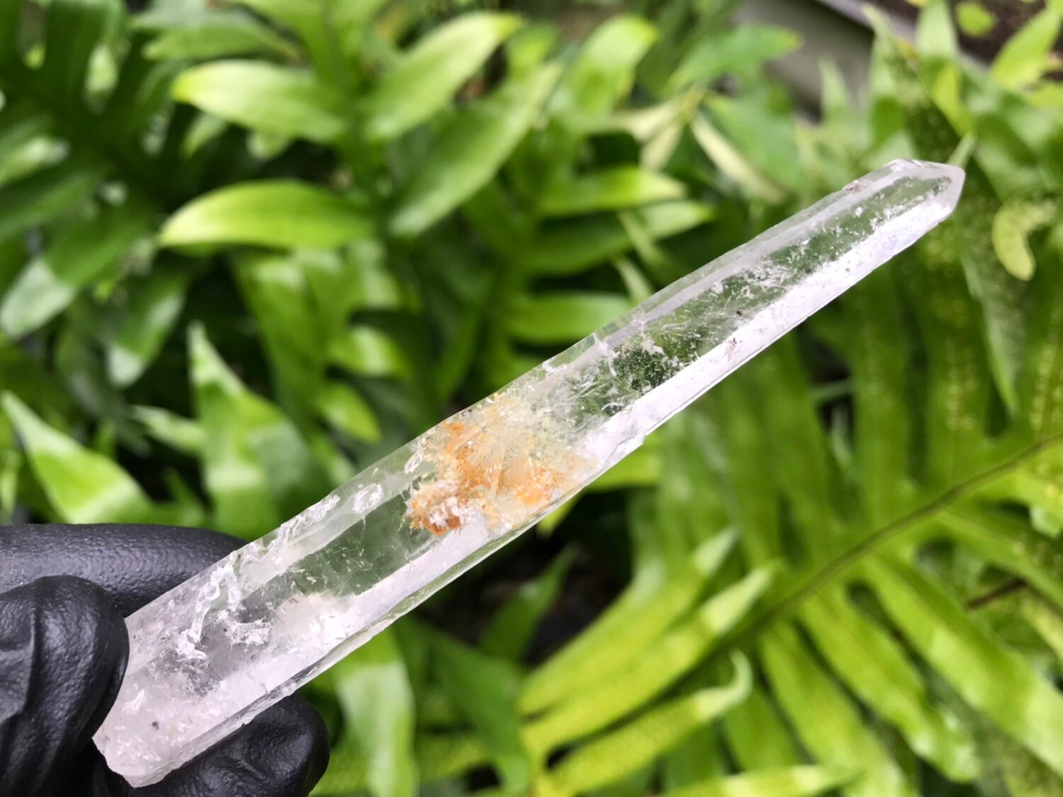 Laser Quartz Crystal From Brazil With Interesting Etchings - Etsy
