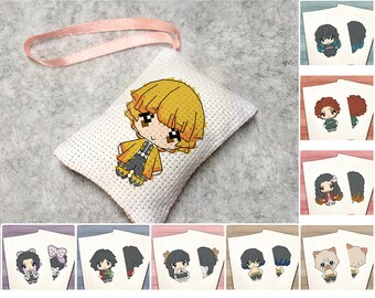 Demon Slayer Cross Stitch - Etsy UK