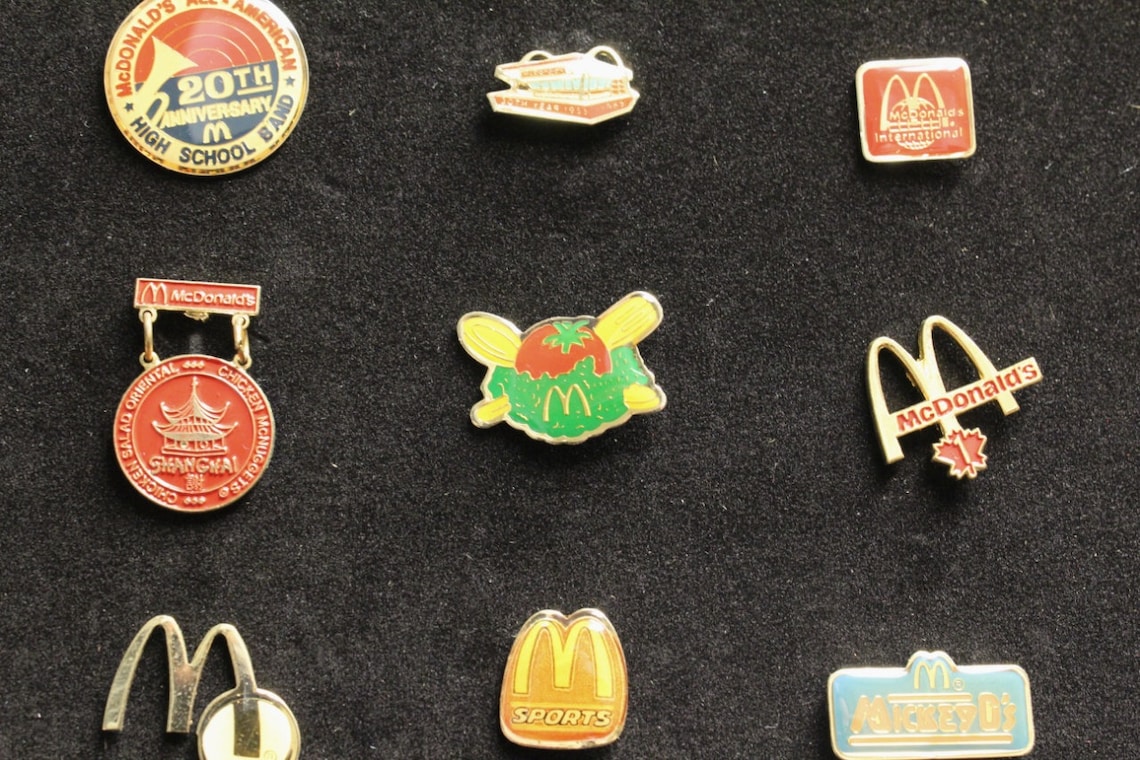 McDonald's Lapel Pin Collection 48 piece Set of Enameled | Etsy