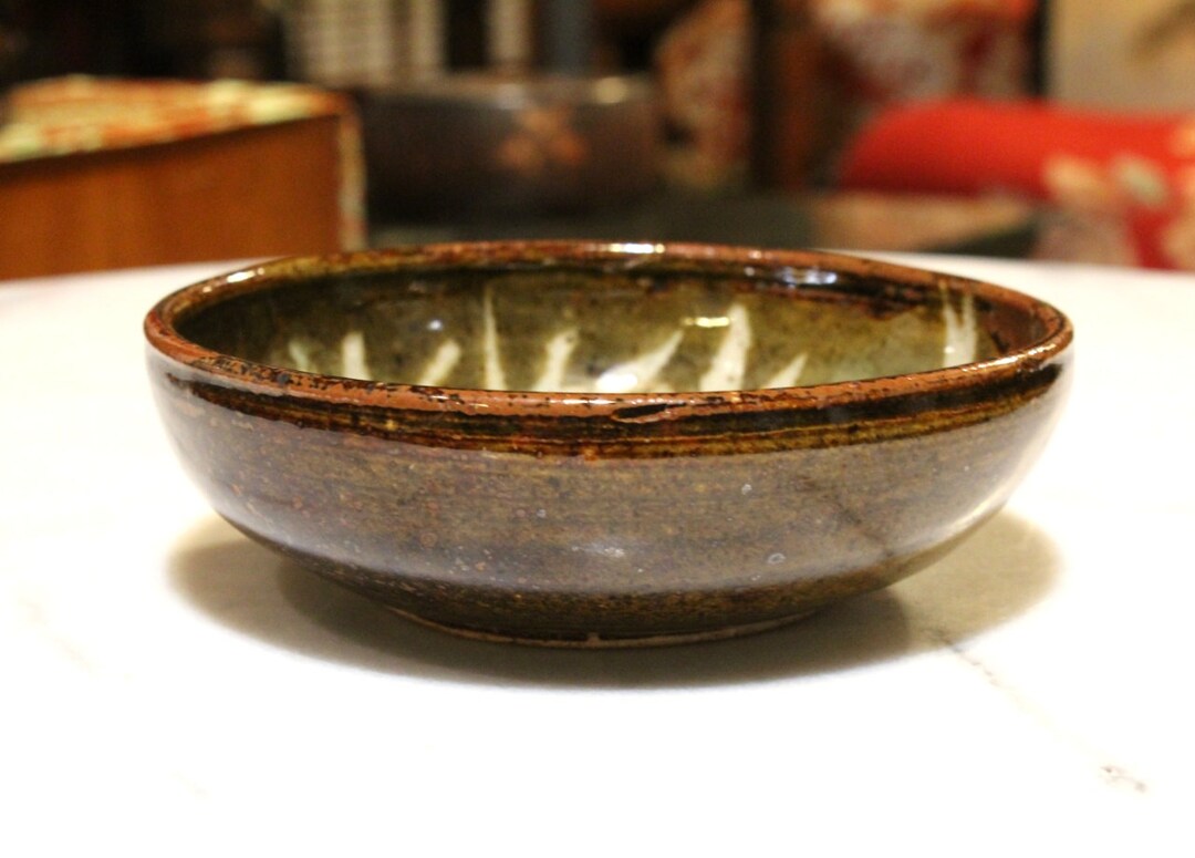 MP Studio Pottery Bowl: Asian Inspired Bamboo Stoneware (6 3/8") - Etsy