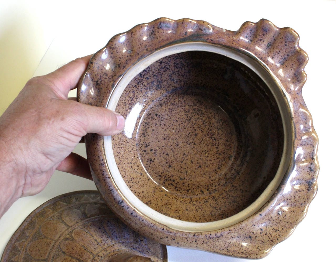 Goose Duck Covered Casserole 1980 Extremely Well Modeled and | Etsy