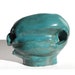 Alien Head Sculpture in Glazed Terracotta Fantastic Visual - Etsy