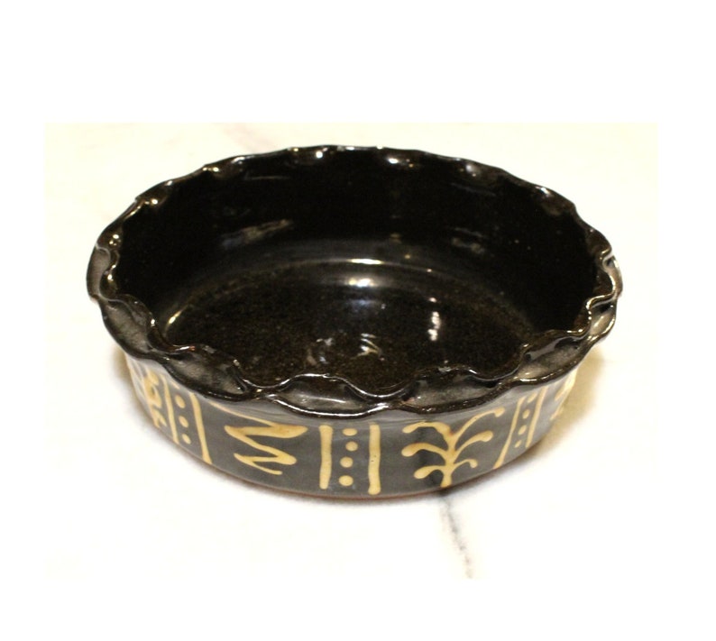 Pinched Split Rim Studio Pottery Pot Pie Dish in the Old Salem - Etsy