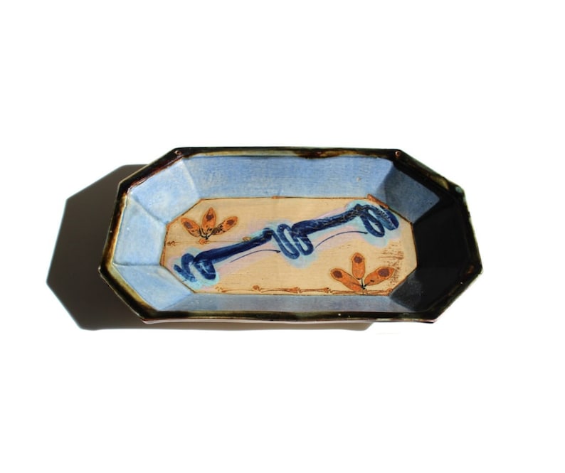 John Staple Studio Pottery Shallow Tray With Hanger Holes Suitable for ...