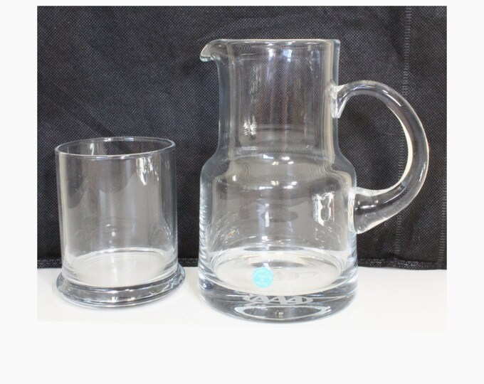 Tiffany and Co Water Pitcher Gift Set Custom Etched for AAA Drinking ...