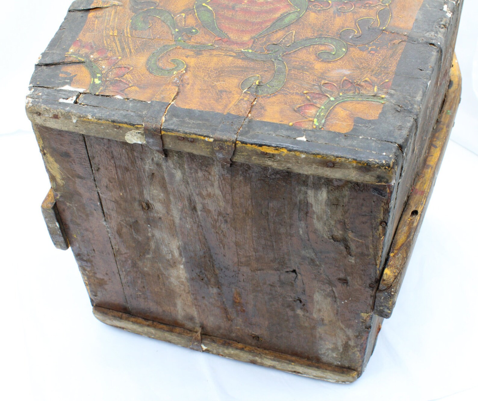 Antique Embellished Rice Bucket Rural Chinese Field Tool with | Etsy