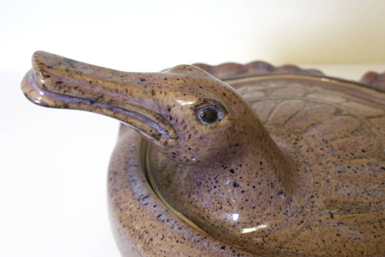 Goose Duck Covered Casserole 1980 Extremely Well Modeled and | Etsy