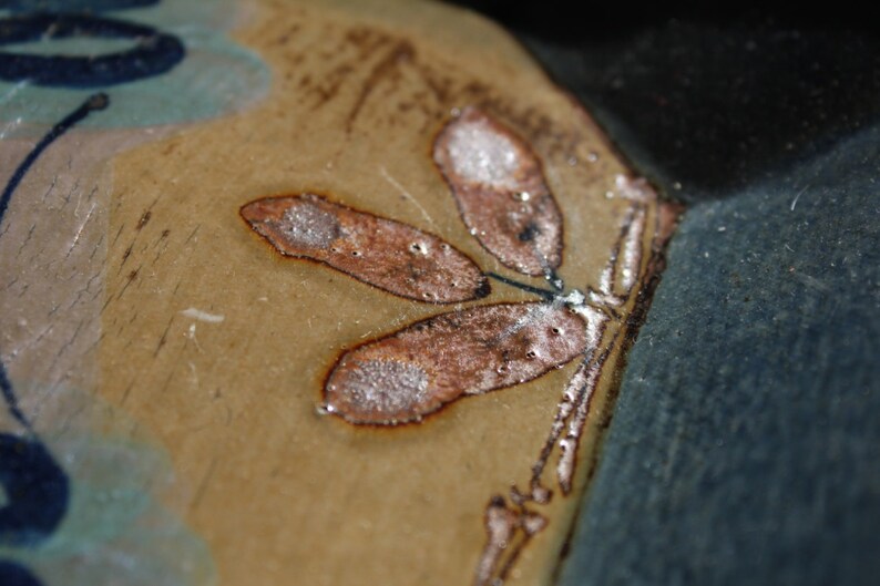 John Staple Studio Pottery Shallow Tray With Hanger Holes Suitable for ...