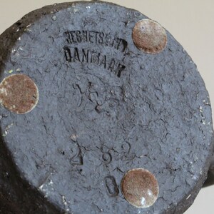 Hegnetslund Keramik Danmark Denmark Stoneware Mug Trio Steins in Three Sizes Distinctive Black ...