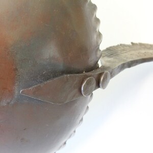 Hand Wrought Viking Mead Bowl Sculpture Formed Sheet Metal and - Etsy