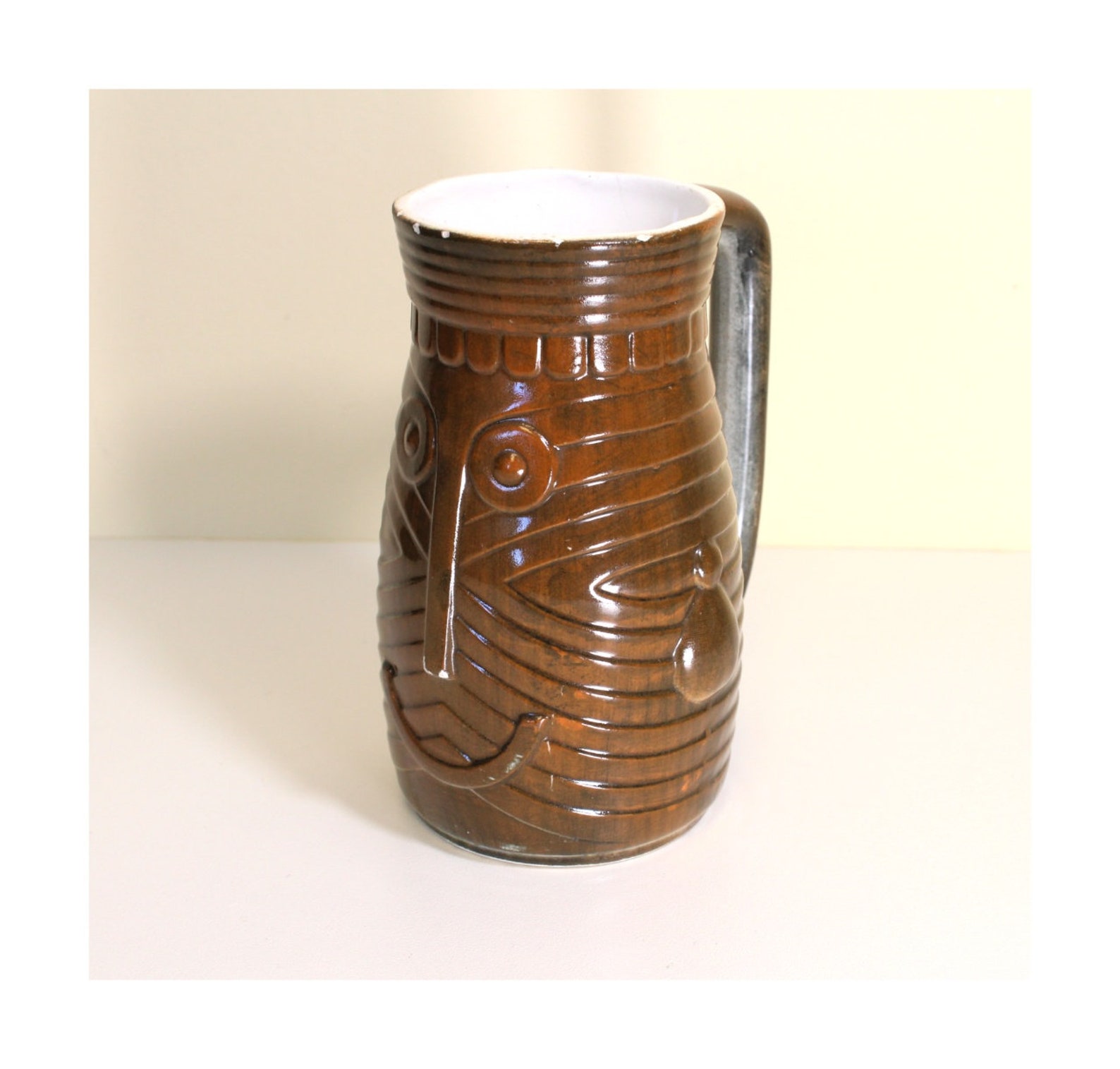 Westwood Pineapple Man Tiki Bar Ceramic Cup Grog Mug Hawaiian - Etsy