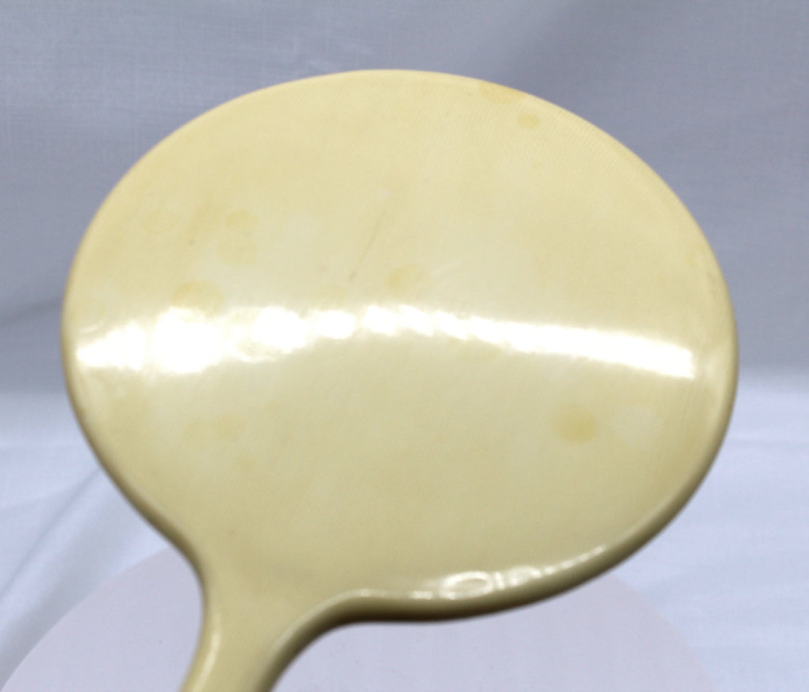 French Ivory Hand Mirror 1930's Celluloid Heavy Art Deco - Etsy