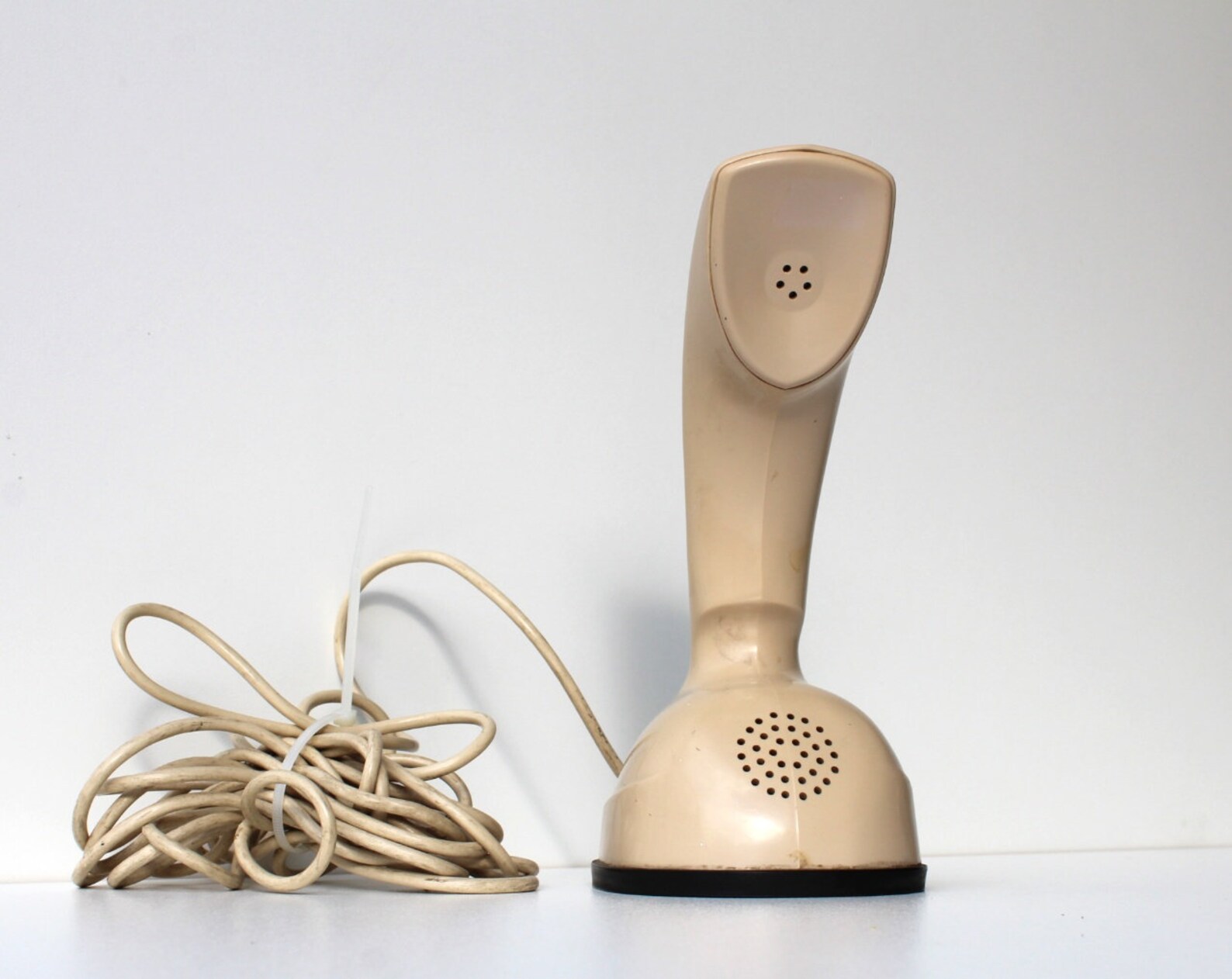 Vintage Ericofon Handset Phone - Beige Pinkish Tan - Film Prop - Etsy