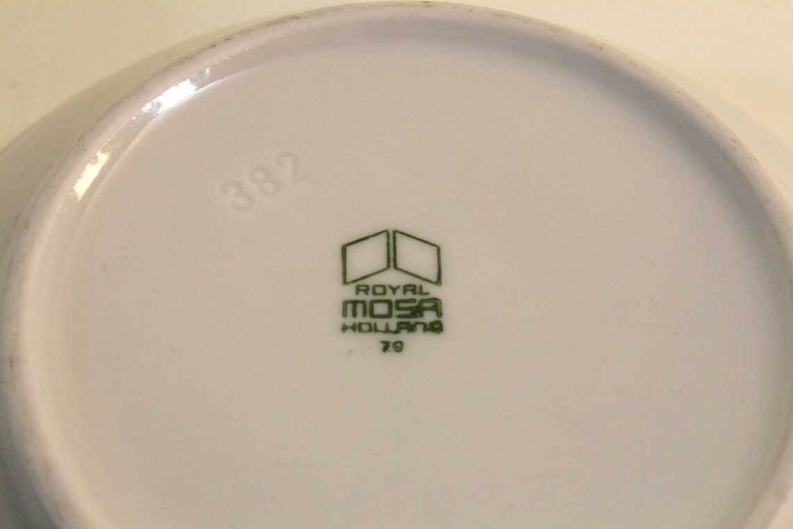 Royal Mosa Holland Baking Dishes 3 Wing Handle Porcelain Bowls - Etsy