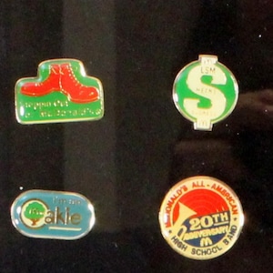 Mcdonald's Lapel Pin Collection 48 Piece Set of Enameled Tie Back Crew ...