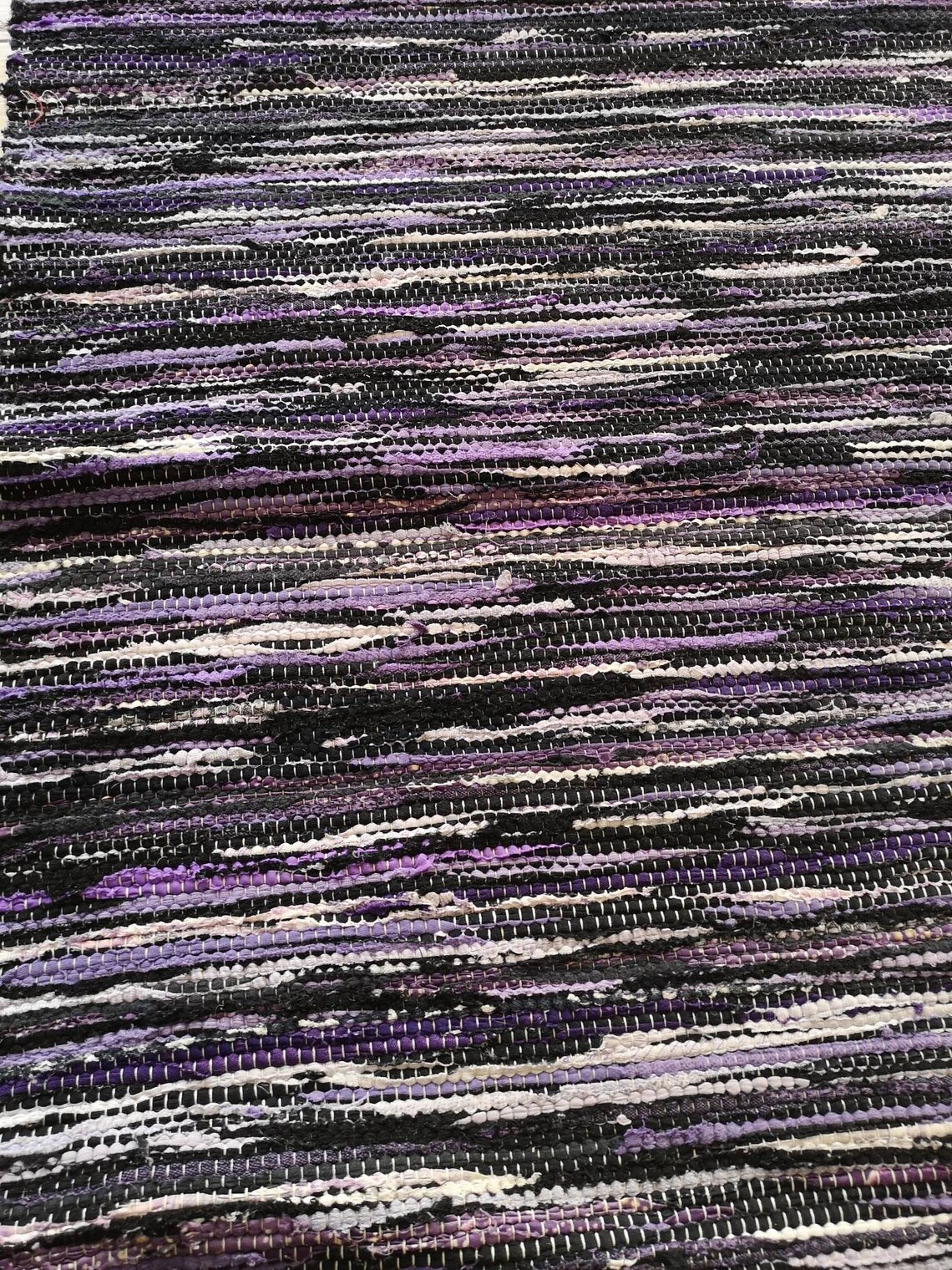 Swedish Vintage Extra Long Rag Rug Woven Rag Rug Striped - Etsy