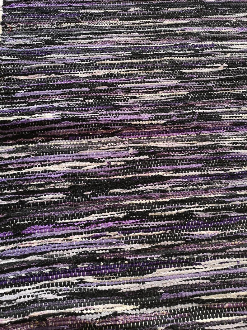 Swedish Vintage Extra Long Rag Rug Woven Rag Rug Striped - Etsy