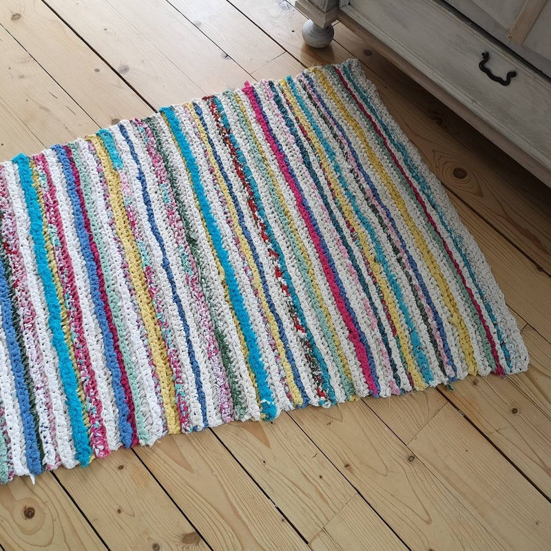 Crochet Rag Rug - Etsy