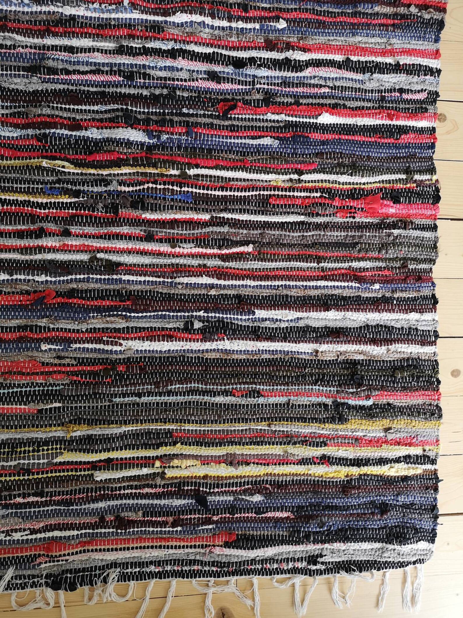 Swedish Vintage Extra Large Rag Rug Woven Rag Rug Multicolored - Etsy