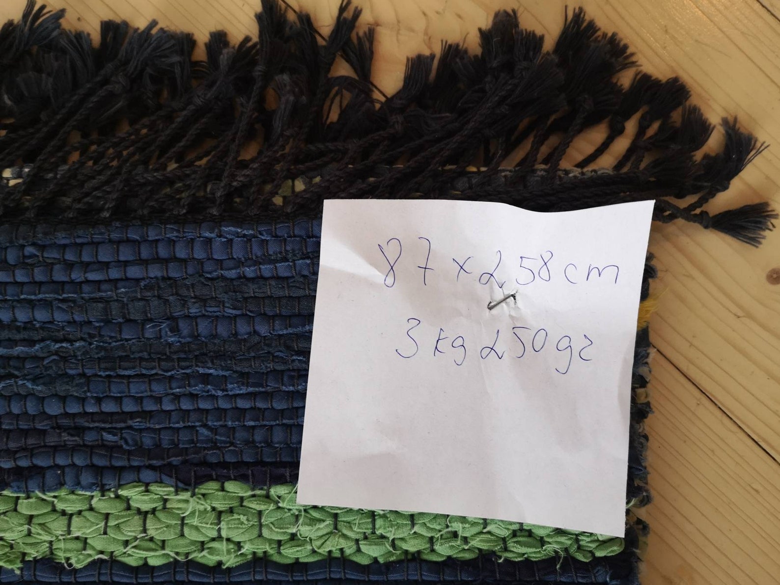 Swedish Vintage Extra Long Rag Rug Woven Rag Rug Striped - Etsy