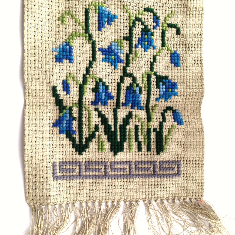 Cross Stitch Hanging - Etsy