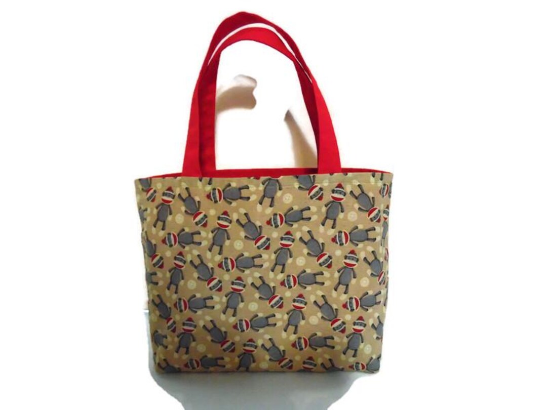 Monkey Gift Bag, Monkey Goodie Bag, Monkey Favor Bag, Monkey Quiet Bag ...