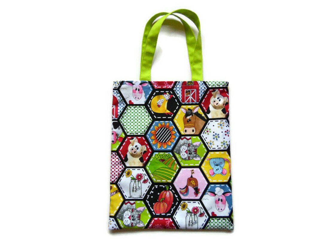 Farm Animal Gift Bag, Farm Favor Bag, Farm Themed Goodie Bag - Etsy