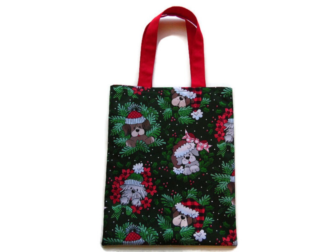 Christmas Dog Gift Bag, Dog Mystery Bag, Dog Favor Bag, Dog Fundraiser ...