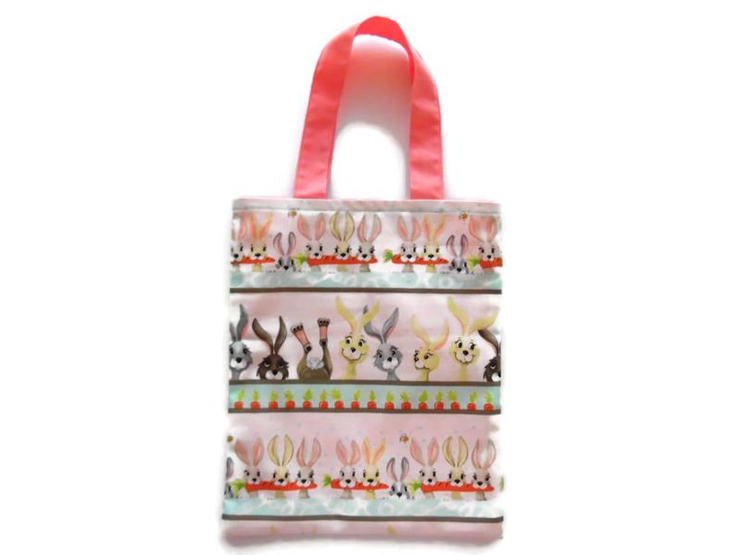 Rabbit Gift Bag, Rabbit Favor Bag, Bunny Goodie Bag - Etsy