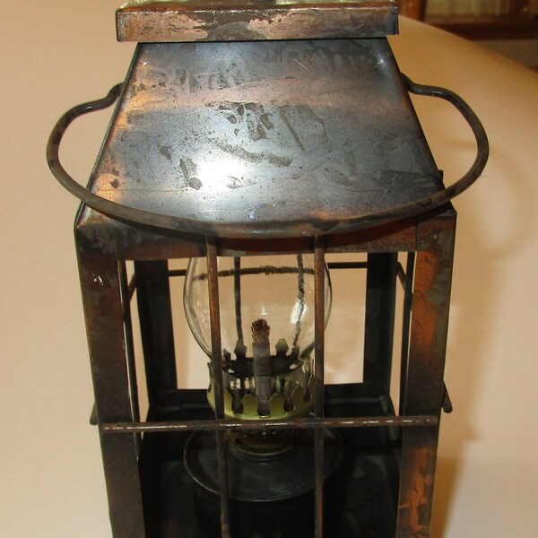 Metal Oil Lamp - Etsy