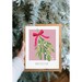 Mistletoe Printable, Pink Christmas, Pastel Christmas Printable ...