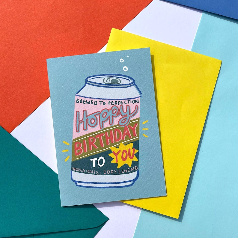 Hoppy Birthday to You Card - Etsy
