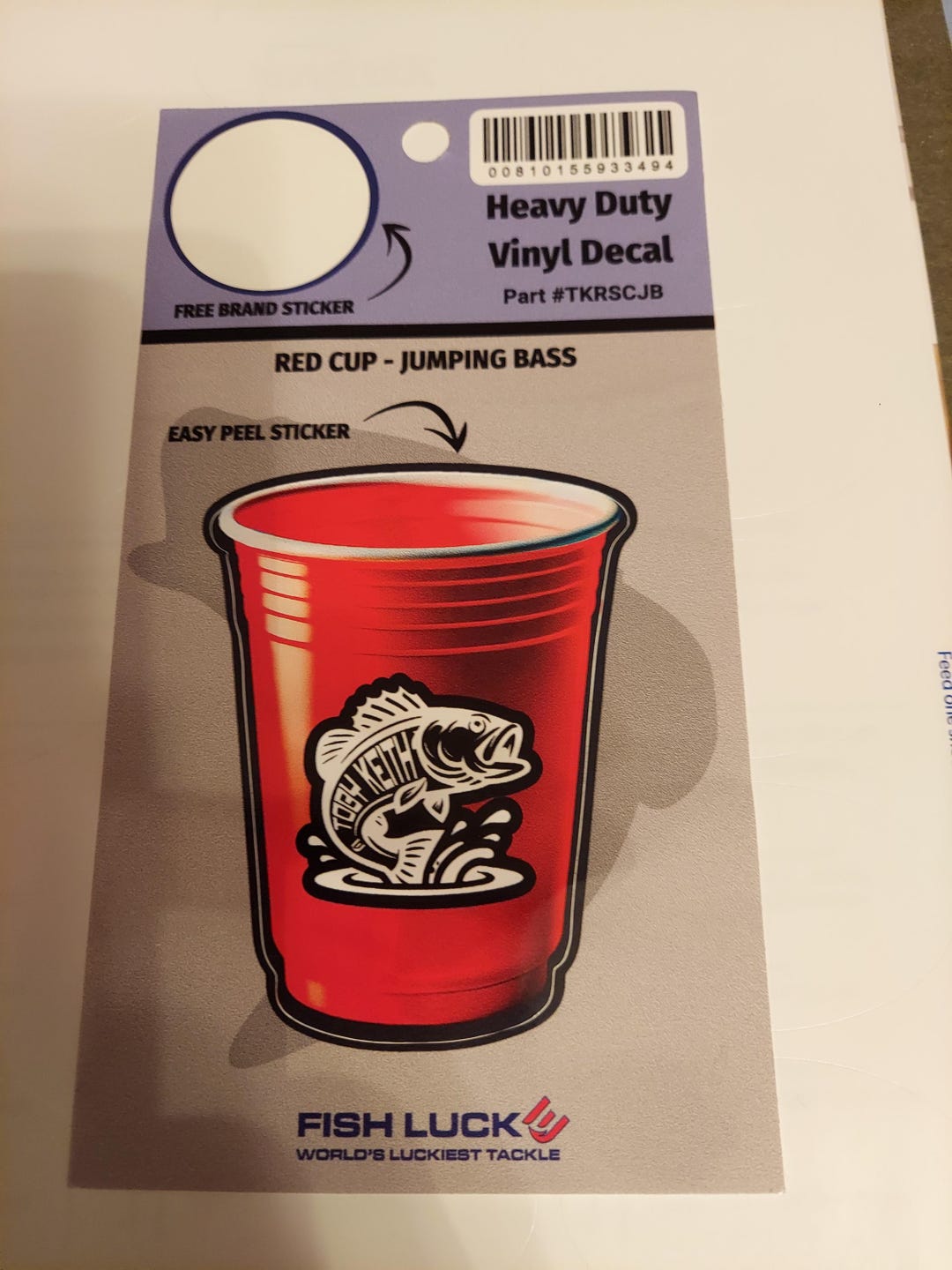 TOBY KEITH Red Solo Cup Vinyl Decal - Etsy