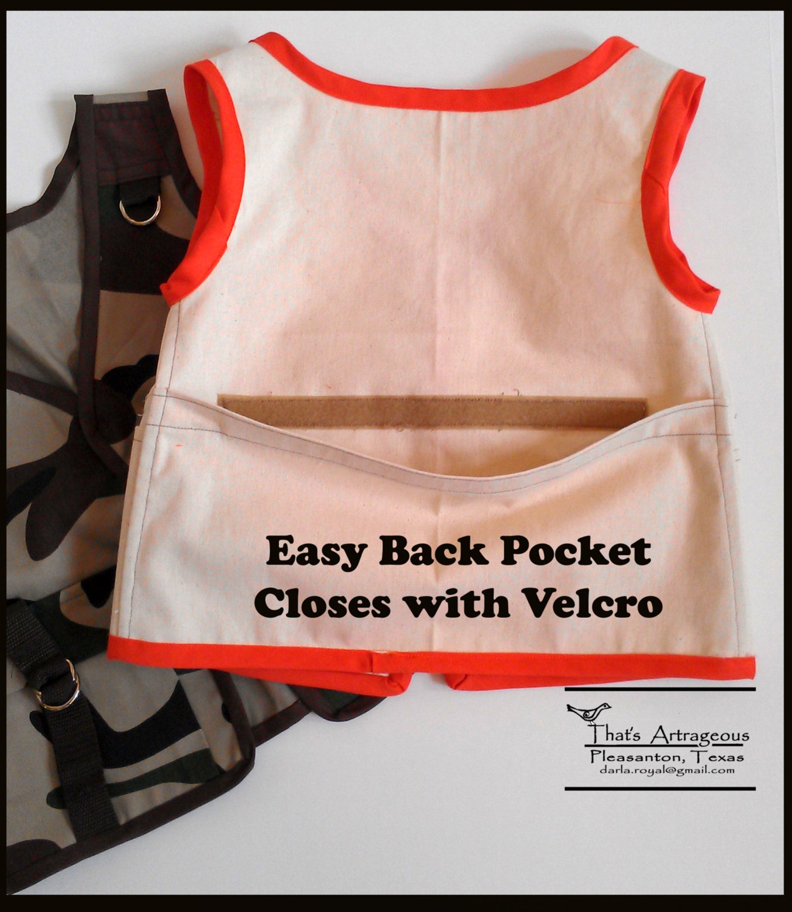 PDF Instant Download Sewing Pattern Child Size Vest "oh Boy! All Boy ...