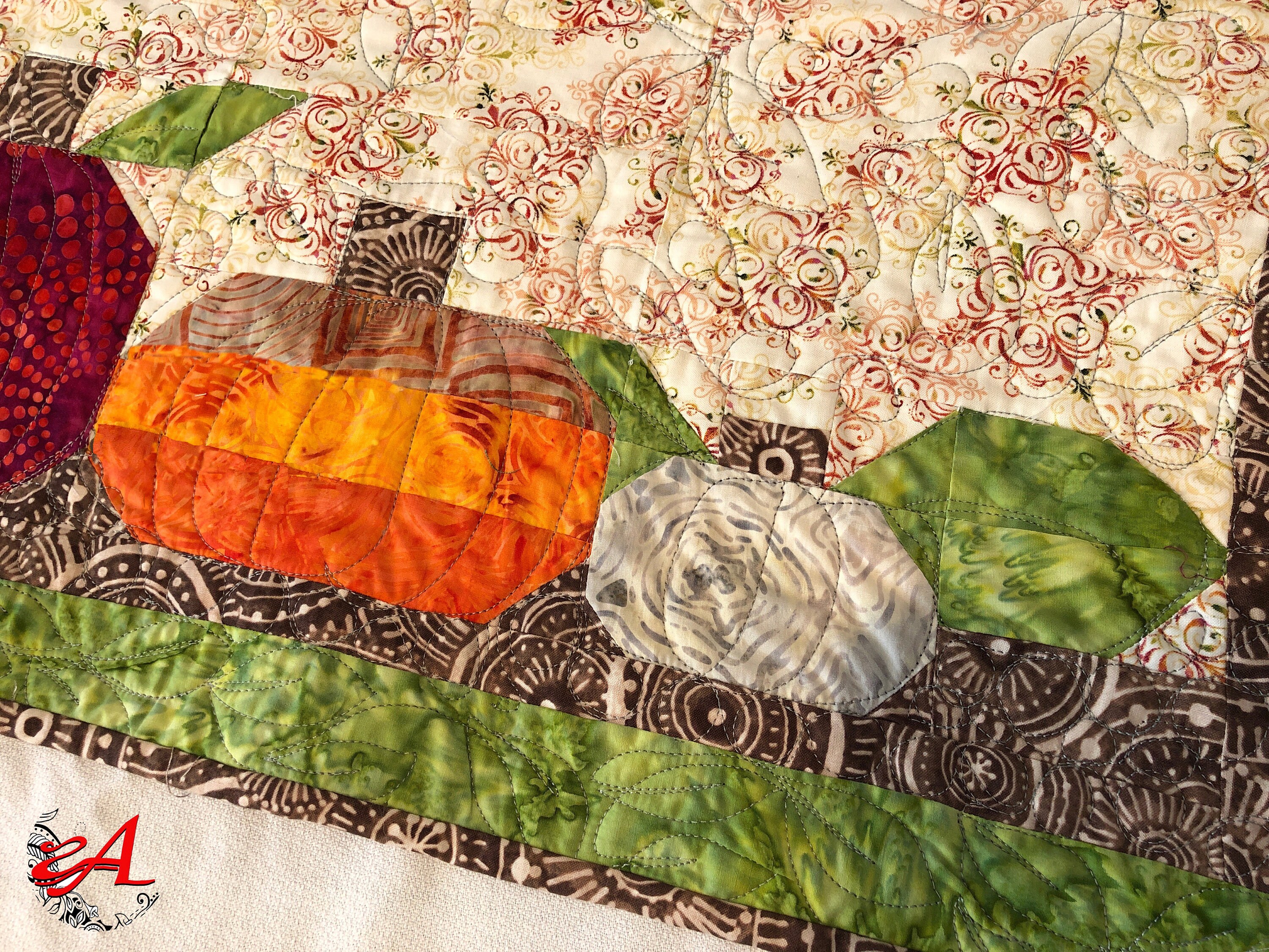 The Pumpkin Patch Table Runner Pattern PDF Download - Etsy