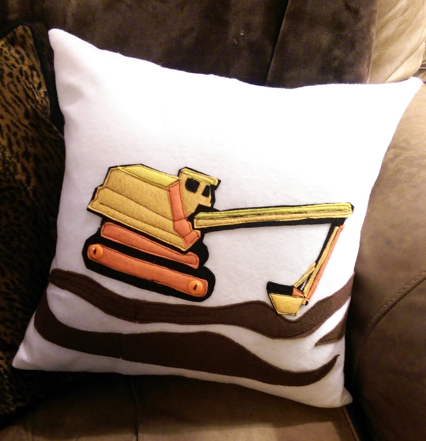 Pattern PDF Instant Download Four Machinery Pillows Tractor Roller ...