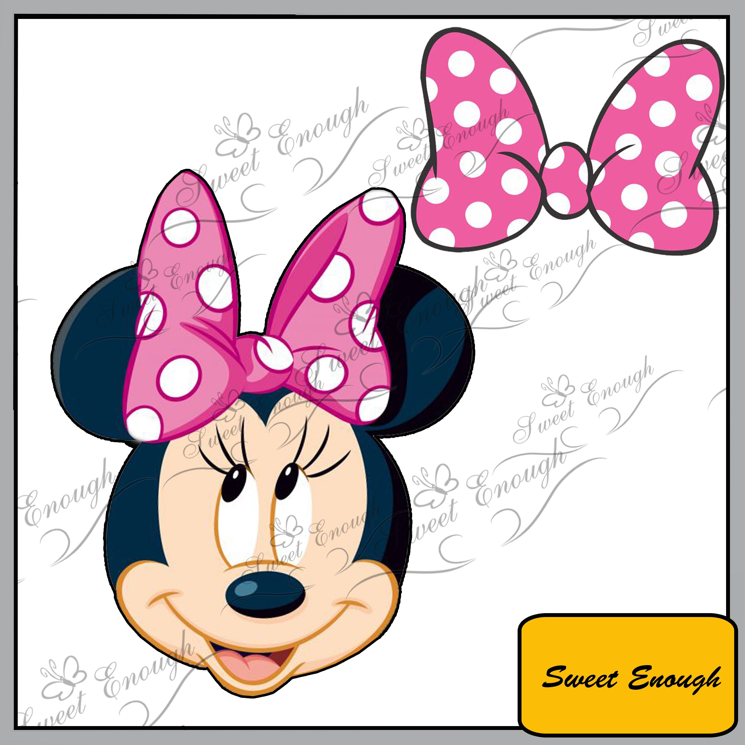 4 X Pcs MINNIE MOUSE Edible CARD Wafer Paper Cake Topper - Etsy Australia