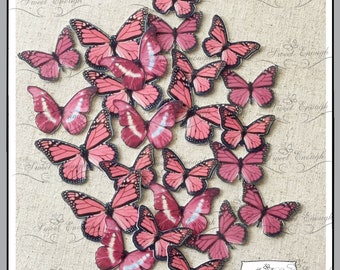 Cakeshop 12 X PRE-CUT Light Pink Butterfly Edible Cake Toppers BT069 - Etsy
