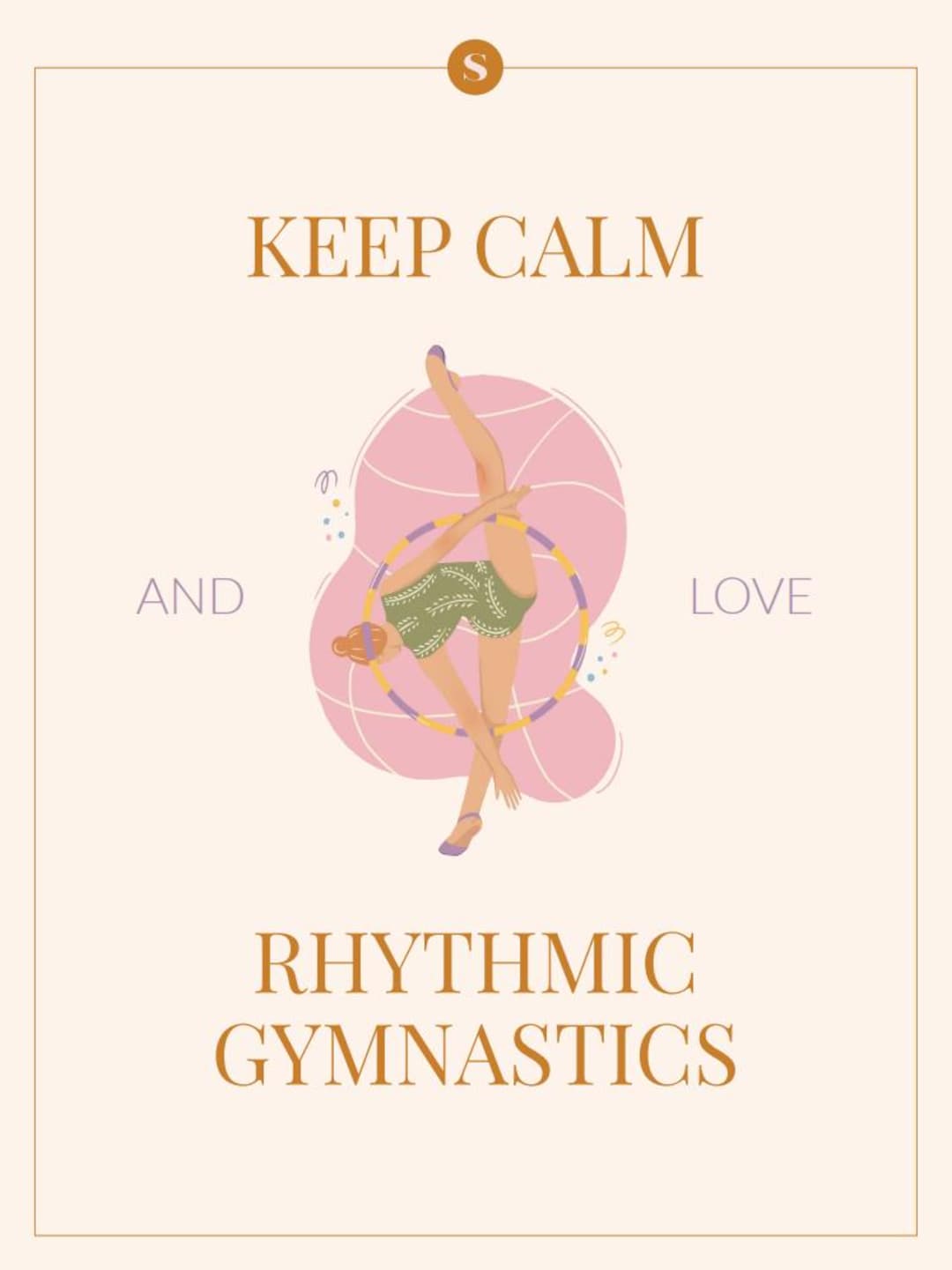 Set of 3 Rhythmic Gymnastics Posters Digital Download - Etsy