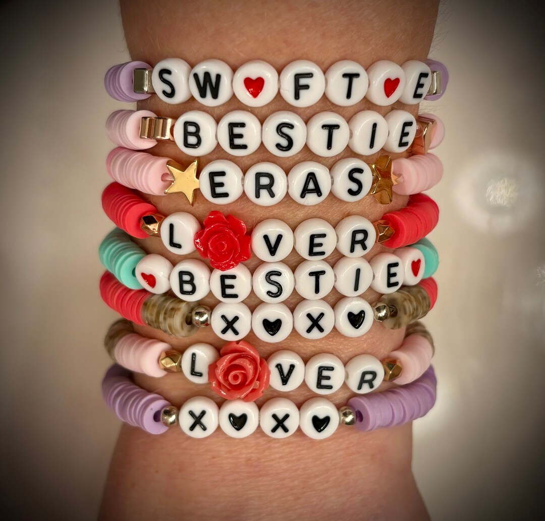 Friendship Bracelets, Swiftie Gifts, Stacking Bracelet, Galentines Gift ...