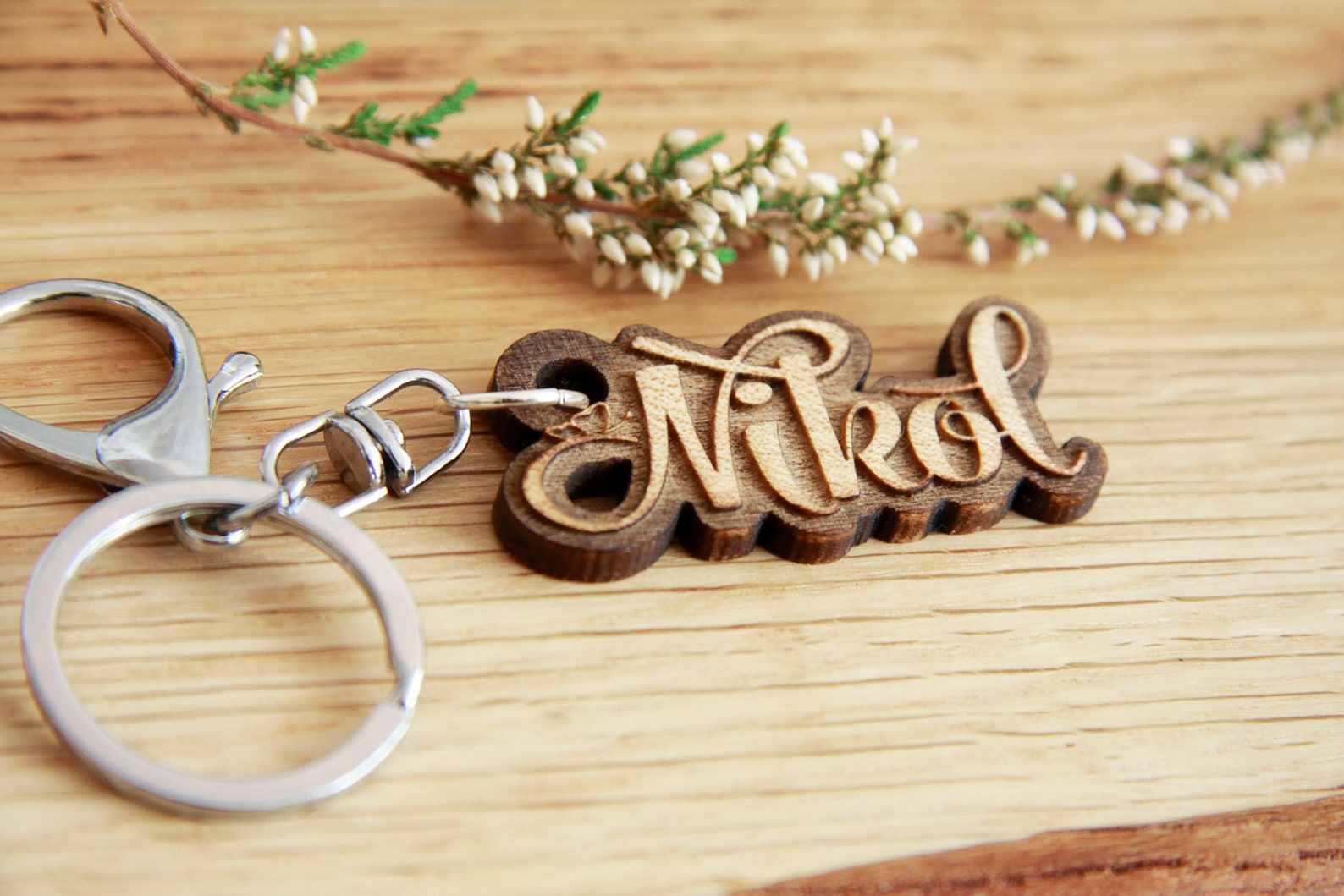 Customized Name Keychains Customizable Name or Text Husband - Etsy