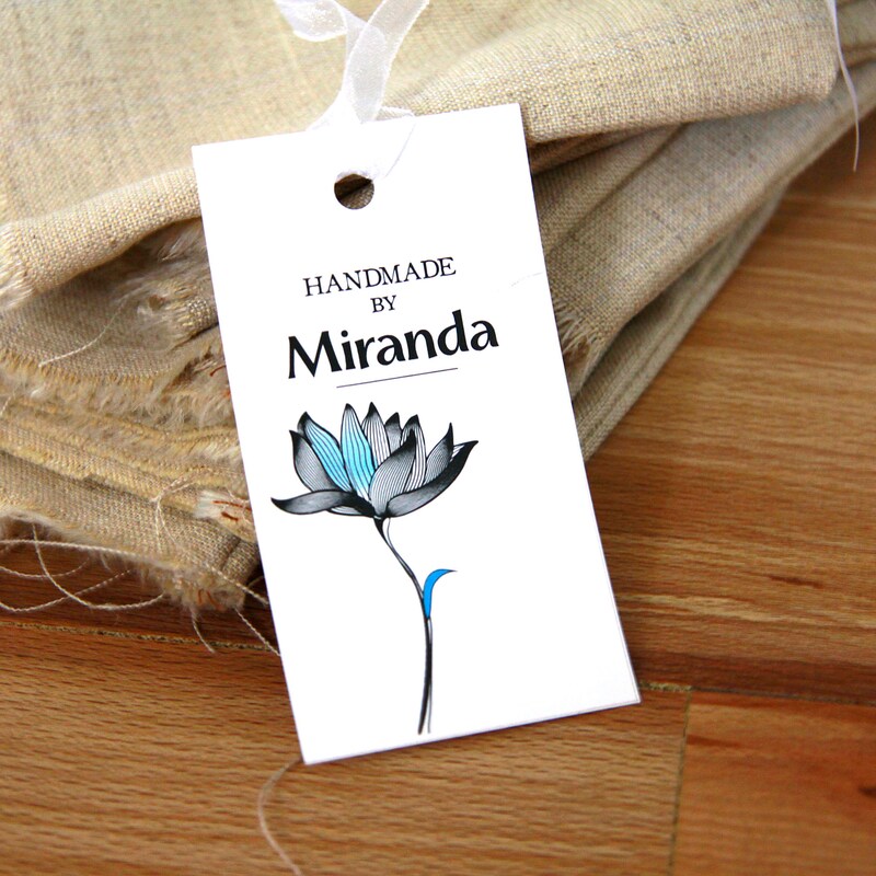 Custom Hang Tags Clothing Brand - Etsy