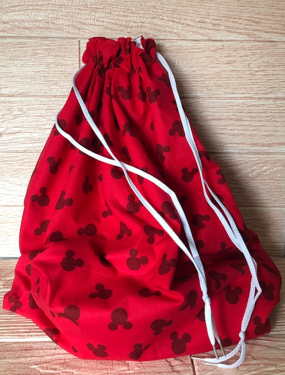 Disney Mickey Mouse Drawstring Travel Laundry Bag Disney - Etsy